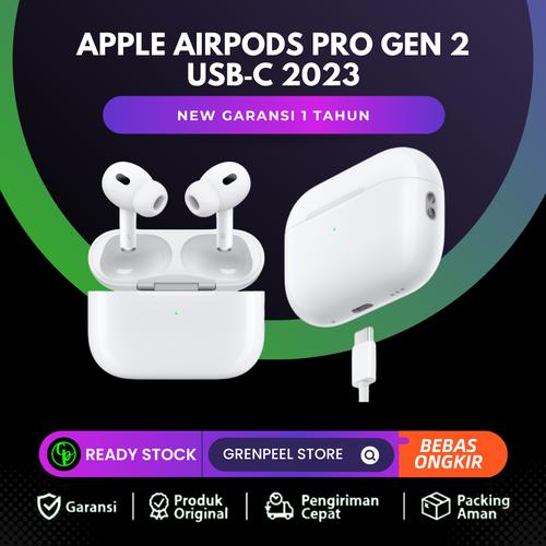 Jual Apple AirPods Pro 2 2023 Gen 2 USB C Magsafe Charging Case USB TYPE C - INTER - Jakarta ...