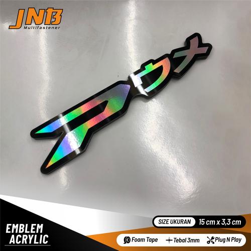 Jual Emblem Acrylic PCX Jepang Kanji Japan Logo Timbul 3D - Kota ...