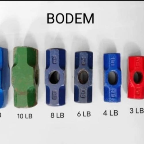 Jual Kepala Palu Batu / Tanpa Gagang Bodem Beton Tembok 2 3 4 6 8 10 12 Lb - 2 Lb - Jakarta ...