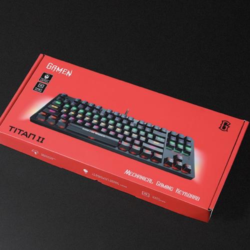 Jual Keyboard Gaming Gamen Titan II Pluggable Switch Black - Jakarta ...