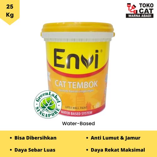 Jual CAT TEMBOK INTERIOR ENVI 25 KG - Kota Bogor - Warna Abadi Tajur ...