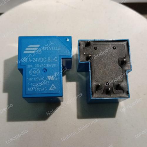 Jual 3583 relay rilai rilay relai songle kodok bemo 30a sla-24vdc-sl-c ...