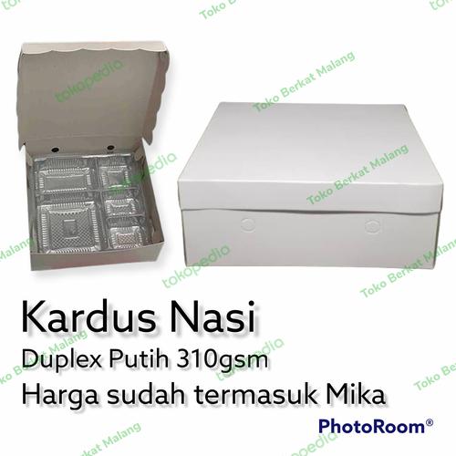 Jual Kardus Nasi R8 dengan Mika - Kota Malang - Toko Berkat Malang ...