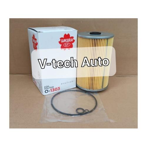 Jual Oil Filter Oli HINO Truck ZM ED100 O-1303 O1303 Sakura - Jakarta ...