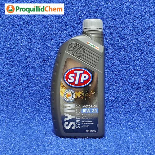 Jual STP SYNTHETIC MOTOR OIL SAE 10W30 OLI MESIN 10W 30 MOBIL BENSIN ...
