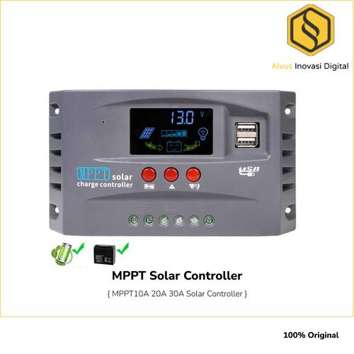 Jual HXC Solar Charge Controller MPPT 2 USB Automatic Identify 12V/24V ...