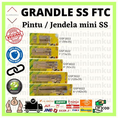 Jual Grendel stainless steel FTC tower bolt selot pintu FTC banyak ...