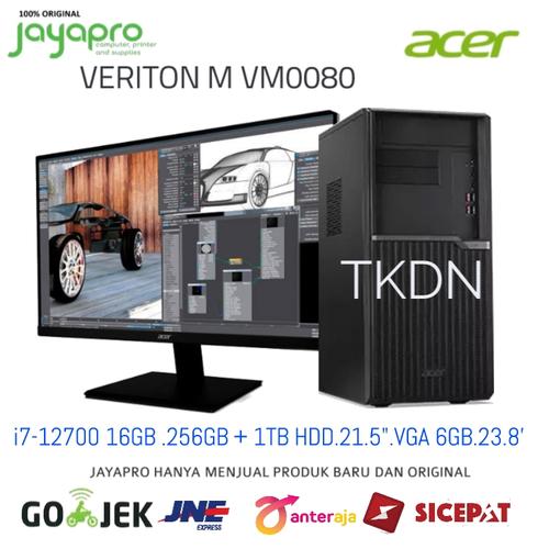 Jual ACER VERITON M VM 0080. i7.12700.16GB.256GB+1TB HDD. VGA6GB. 23.8" - Jakarta Pusat ...