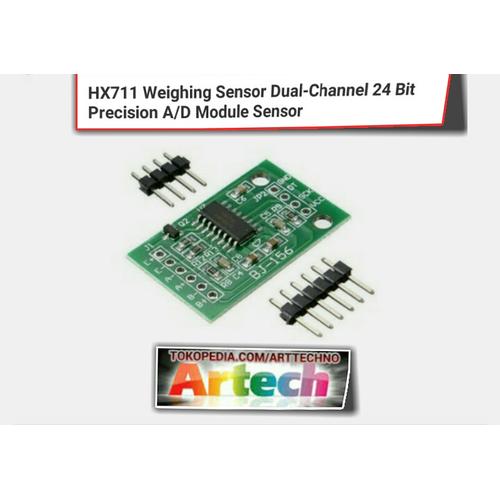 Jual HX711 Weighing Sensor Dual-Channel 24 Bit Precission A/D Module ...