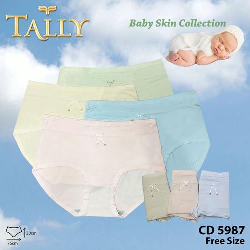 Promo TALLY Celana Dalam Wanita Katun Baby Skin Fit to L-XL PREMIUM CD ...