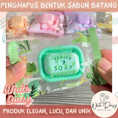Jual Penghapus bentuk sabun batang premium erasser soap lucu unik imut ...