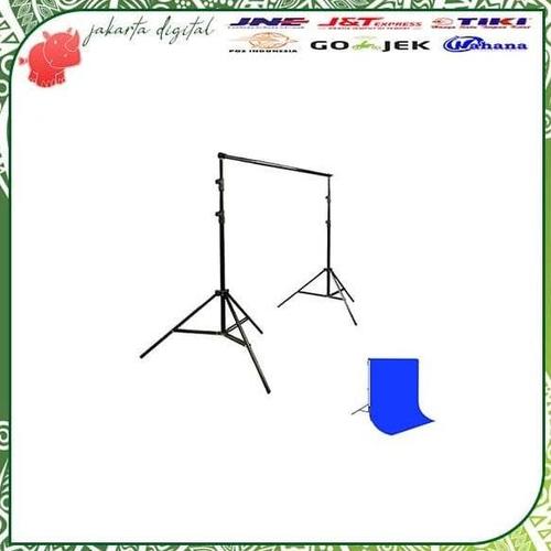 Jual Bracket Stand 3m untuk Backdrop Tiang Stand Background Foto Studio ...