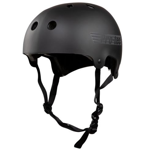 Jual Helm PRO-TEC Old School Black Matte Reflective / Skate BMX Inline ...
