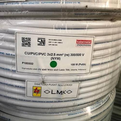 Jual kabel nym 3x2.5 metal meteran kabel 4 besar - Jakarta Pusat ...
