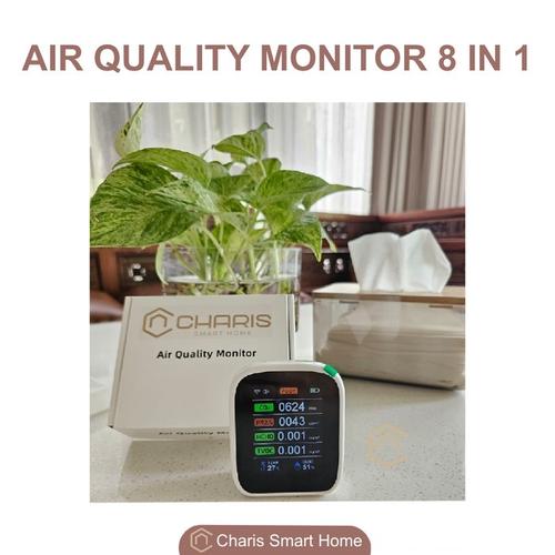 Jual Charis Air Quality Monitor PM2.5 TVOC Detector - Kab. Tangerang - Charis Smart Home | Tokopedia