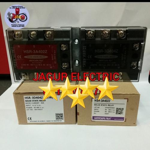 Jual HSR-3A702Z 70Ampere SOLID STATE RELAY/SSR HANYOUNG ORI 3PHASE AC TO AC - Jakarta Barat ...