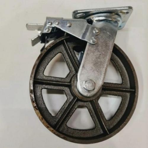 Promo roda besi heavy duty 8 inch tipe rem Taiwan - Jakarta Barat ...