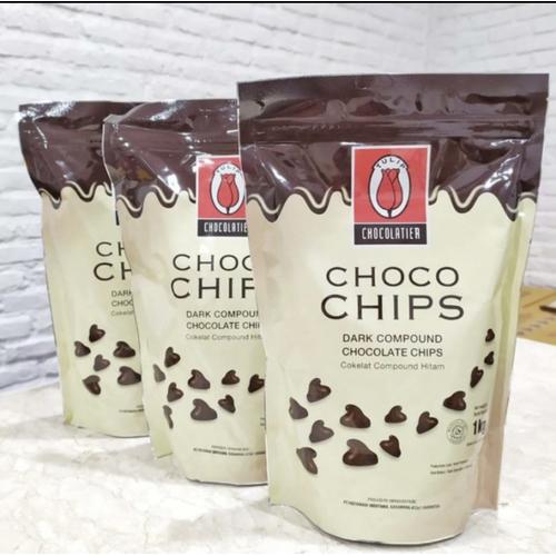 Jual Tulip Choco Chips Kemasan Asli 1 Kg - Jakarta Pusat - AreaBaker ...