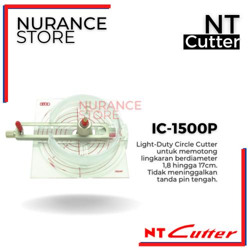 Jual NT CUTTER IC-1500P CIRCLE CUTTER (MEMOTONG BERBENTUK LINGKARAN ...