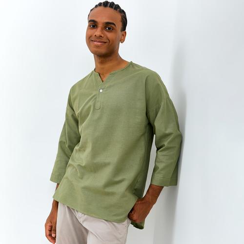 Promo Baju Koko Pria Amir - Toraformen Atasan Kemeja Kurta Polos ...