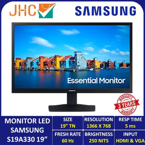 Jual Monitor LED Samsung 19" Inch S19A330 LS19A330NHE 60Hz HDMI VGA ...
