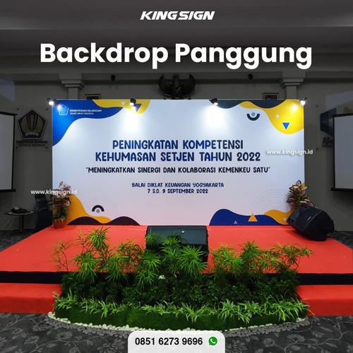 Jual Backdrop Acara Panggung Event Rental Latar Background Dekor ...