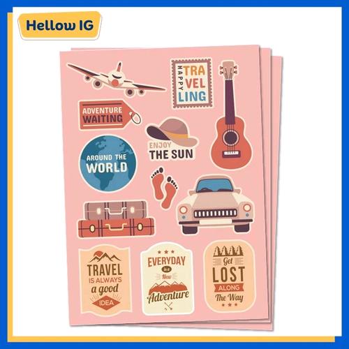 Jual STICKER ADVENTURE | STIKER BOTOL HELM AESTHETIC KOPER HP LAPTOP ...