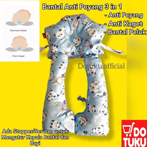 Jual Bantal Bayi Anti Peyang dan Anti Kaget Premium Hug Pillow Bantal ...