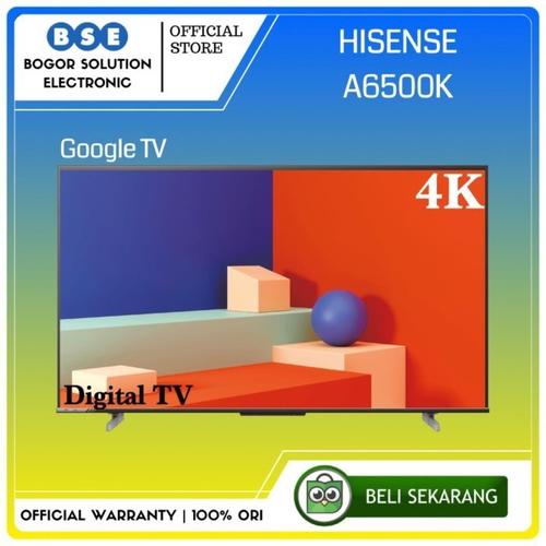 Promo TV Hisense 50 Inch Android Google TV 4K 50 Hisense 50A6500K ...