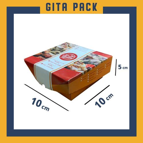Jual Packing Kotak Makanan 10 x 10 x 5 cm Packaging Food Box Murah ...