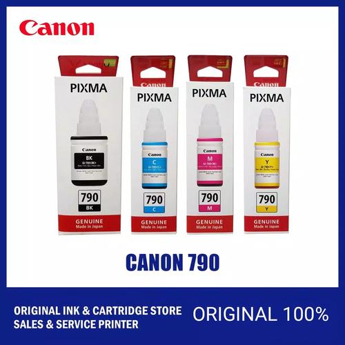 Jual Tinta Canon PIXMA GL-790 Original Black&Color G1010/G2010/G3010 ...