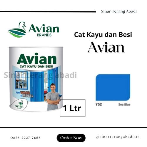 Jual Cat Kayu & Besi Avian 1 KG 752 Sea Blue - Kota Bandung - SINAR ...