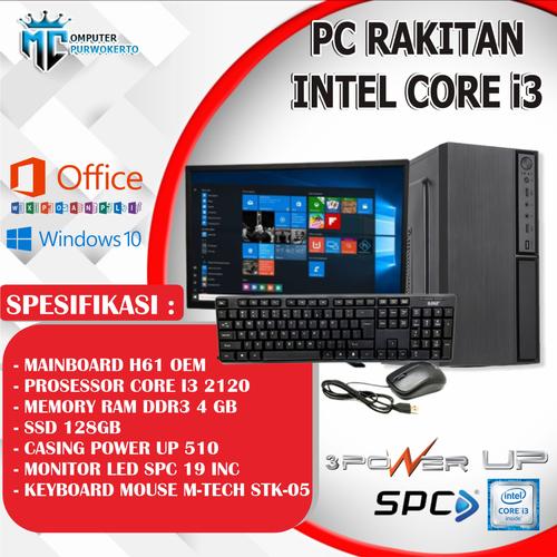 Jual Paket Satu Set Pc Cpu Rakitan Core i3 dan monitor 19inc SPC - Kab ...