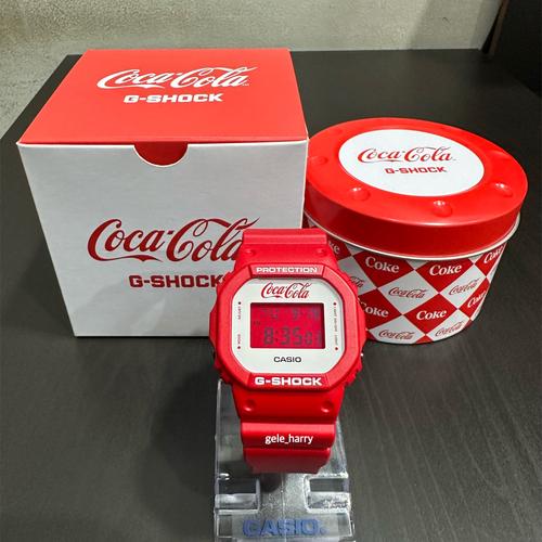 Jual Casio Gshock x Coca Cola DW 5600CC23-4 / DW5600CC23-4 Coca Cola ...