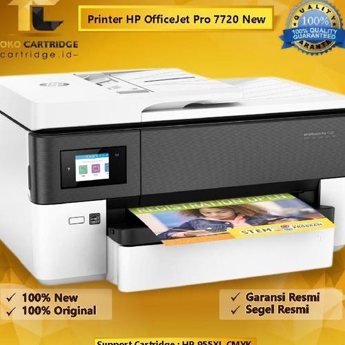 Jual EF Printer HP OfficeJet Pro 7720 A3 Wide Format AIO Print Scan ...