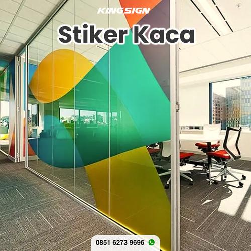 Jual Stiker Kaca Ruangan Printing Design Aesthetic Variasi Kantor Motif ...