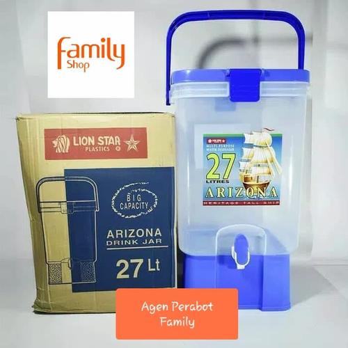 Jual Arizona Drink Jar / Dispenser Es Air 27 Liter LIONSTAR - Jakarta ...