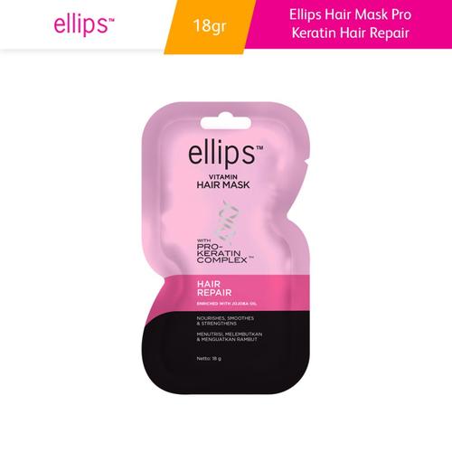 Jual Ellips Vitamin Hair Mask With Pro Keratin Hair Repair Sachet 18 gr ...