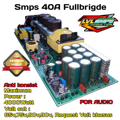 Jual Power supply Psu Smps Fullbrigde Ocp 40A CT 4000watt 65-90v For ...
