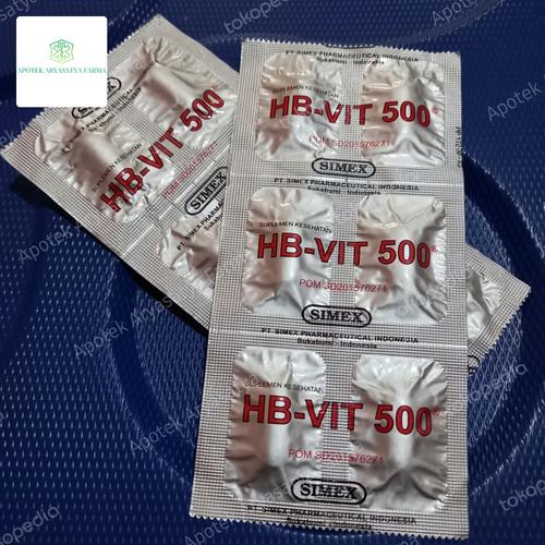 Jual hb vit 500 strip 6 tablet - Jakarta Selatan - Apotek Aryasatya ...