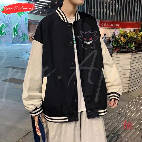 Jual Jacket Vintage Varsity Dewasa Model Bomber Baseball Sablon ...