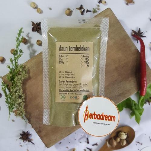 Jual 100 GRAM BUBUK DAUN TEMBELEKAN SALIARA LANTANA CAMARA TEMBELEK ...