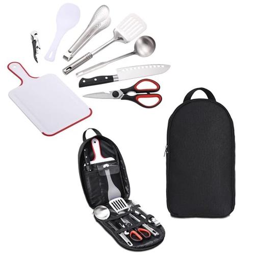 Jual Peralatan masak camping set bushman cookware set 9pcs - Bag Black ...