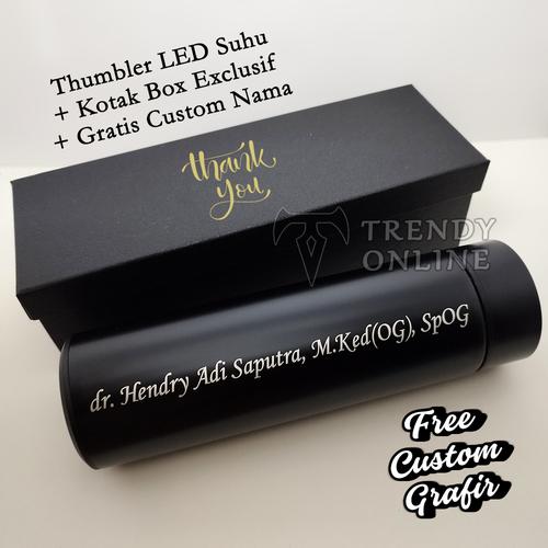Jual Gift Box Thumbler LED dan Non LED, Tumbler Termos Air Panas Dingin ...