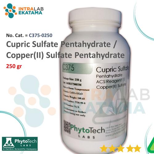 Jual Cupric Sulfate Pentahydrate/Copper(II) Sulfate Pentahydrate, 25gr ...