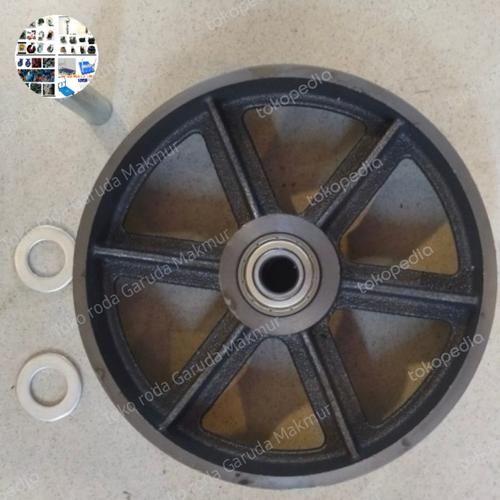 Jual roda besi heavy duty 8 inch roda saja wheel onley - Jakarta Barat ...