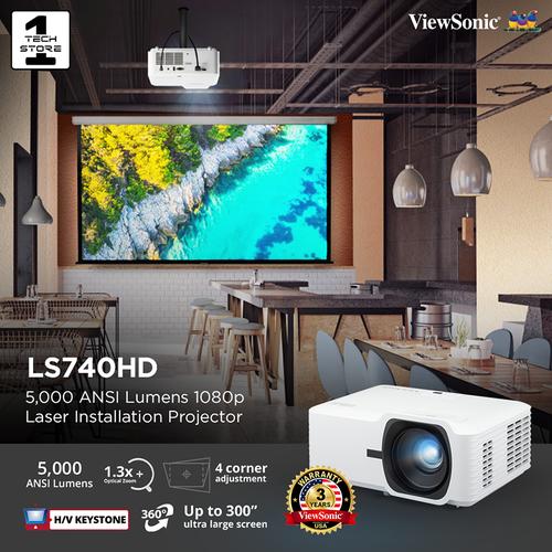Promo Projector Laser ViewSonic LS740HD |Full HD |5000 ANSI Lumens ...