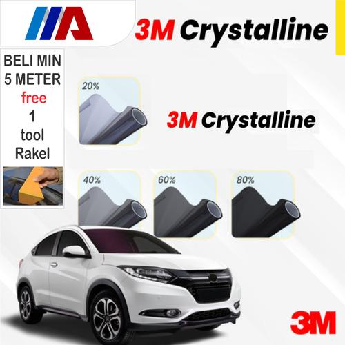 Jual Kaca film 3M Crystalline/Kacafilm 3M peredam panas 3M - 40% - Jakarta Barat - Stiker Kaca ...