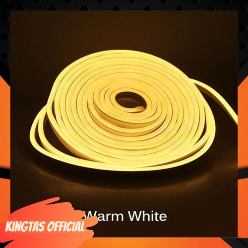 Promo Neon flex Kingtas 8x16mm IP68 DC12V 5M 3000K 6000K RGB - White ...