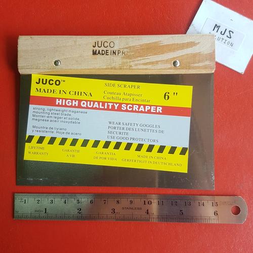 Jual KAPE GYPSUM 6 INCH SCRAPER SKRAP PELAT PLAT GAGANG KAYU PERATA ...